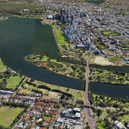 Perth reveals inital design Swan River bicycle bridge - ipv Delft ...