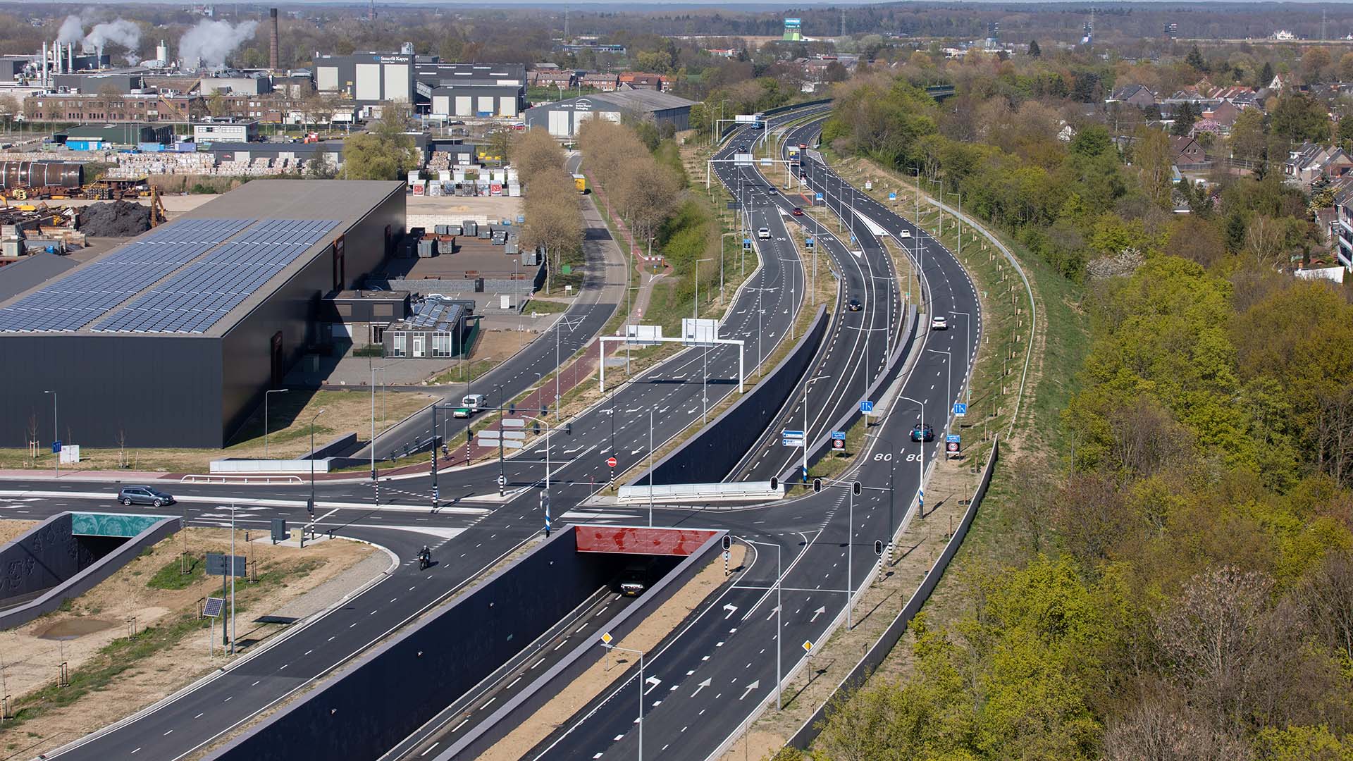 sunken N280 main road Roermond - ipv Delft creative engineers